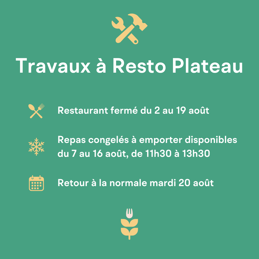 Comptoir à emporter | Plats préparés | Resto Plateau